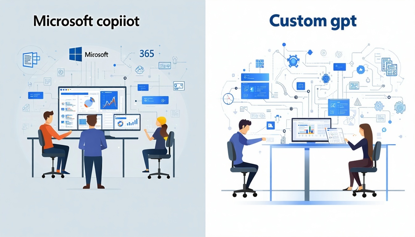 Custom GPT vs. Microsoft Copilot: Which AI Solution Is Right for You?